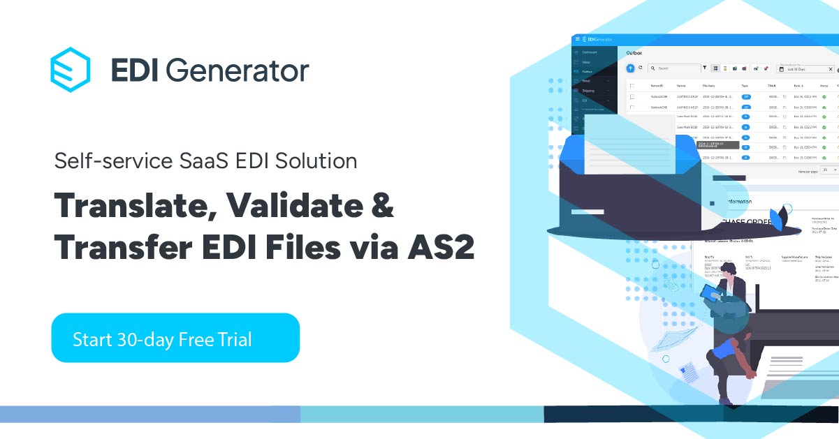 Cloud-Based EDI Solution with AS2 Integration | EDI Generator